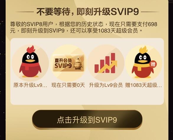 QQ会员最高等级 SVIP9超级会员一键秒升 - 知乎