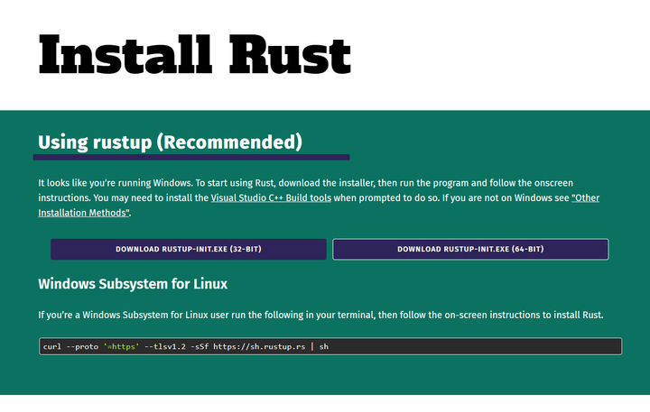 Windows 上安装 Rust 及配置 - 知乎
