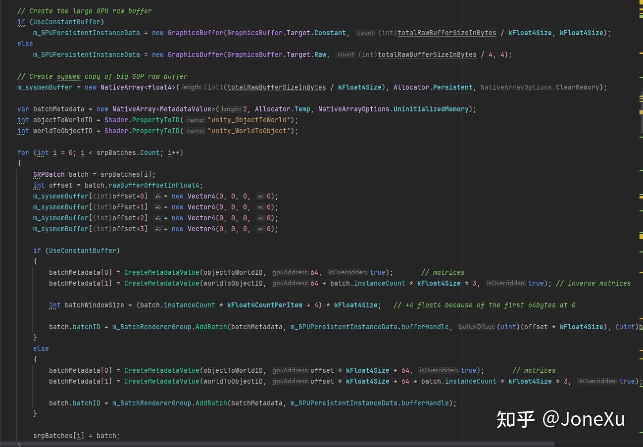 Unity BatchRendererGroup使用上的一些想法 - 知乎