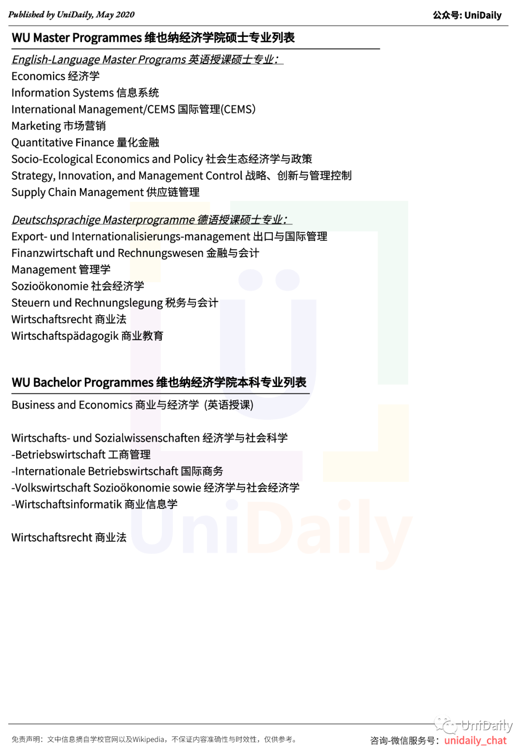 【识校】奥地利丨维也纳经济学院 WU - 知乎