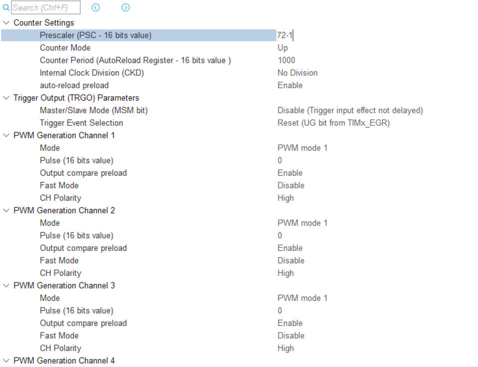 STM32 HAL库定时器 PWM 输出CCER寄存器没写入？ - 知乎