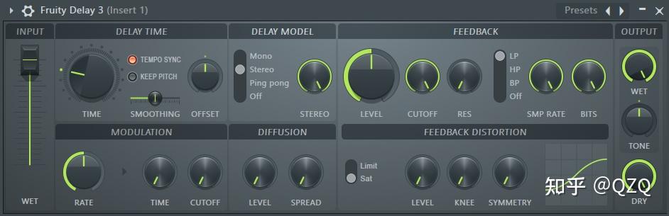 FL studio 20 官方使用手册 | Fruity Delay 3使用教程 - 知乎