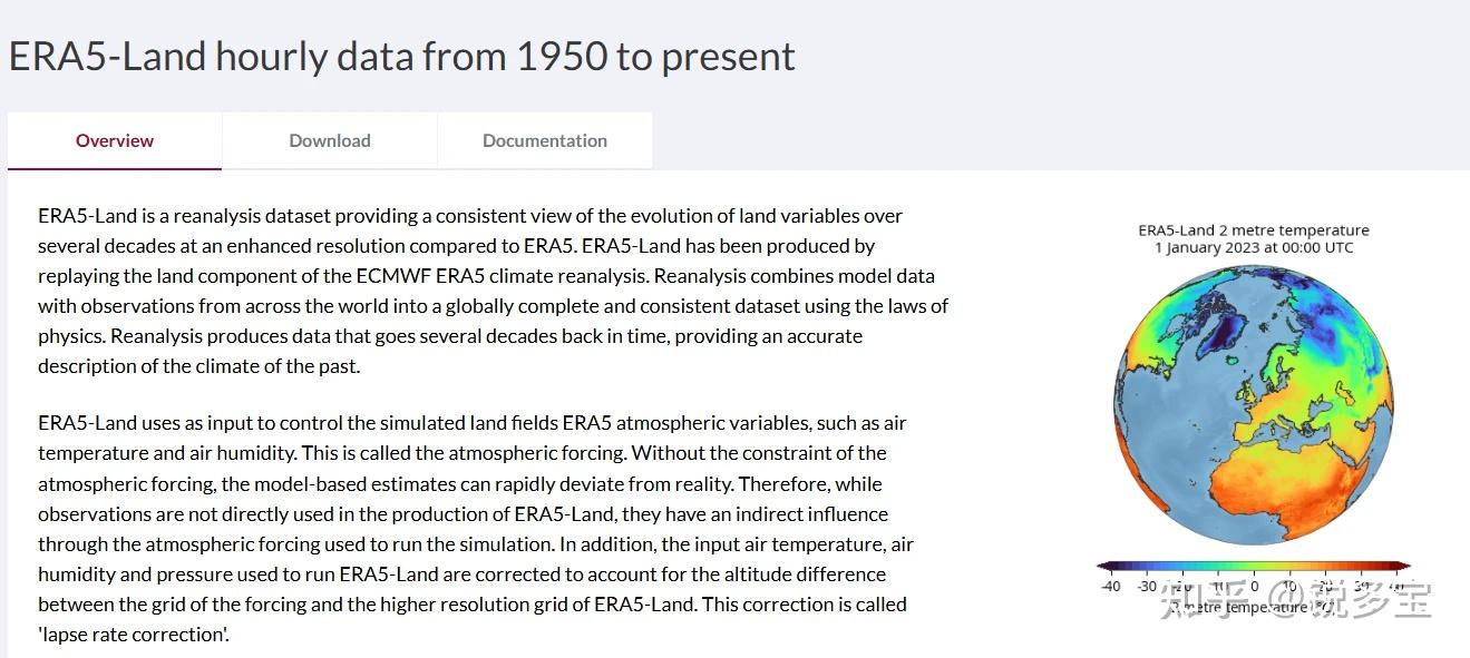 GEE下载ERA5-Land气象数据（1950-至今，降水、温度） - 知乎