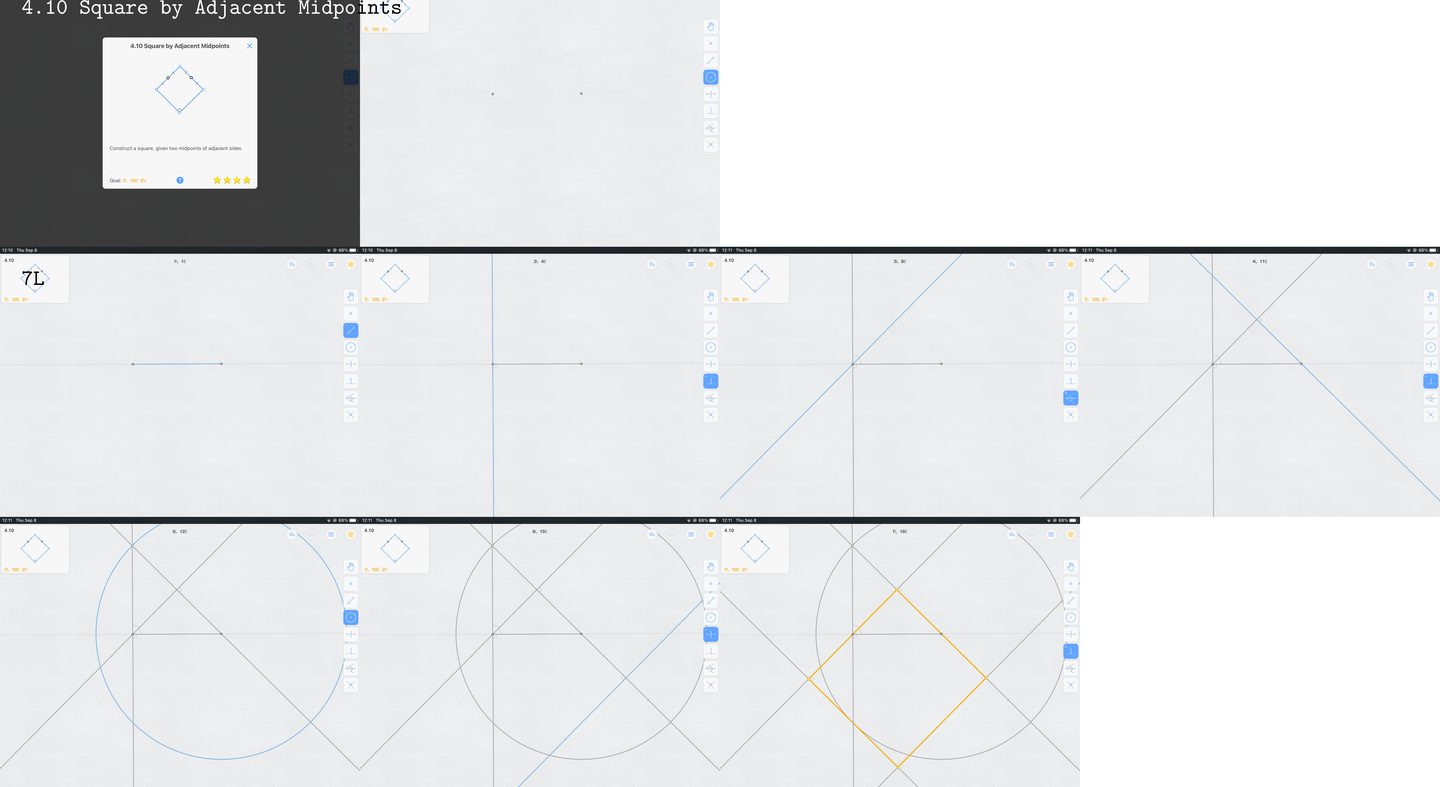 【Euclidea】Delta篇 攻略 & 部分证明 - 知乎
