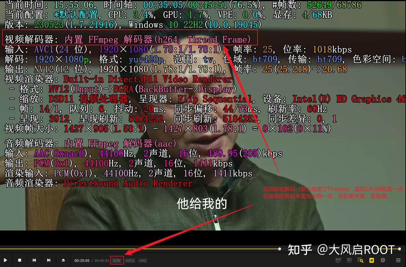 视频播放软件播放性能对比：VLC、Pot、 KM、 GOM、MPV、MPC等 - 知乎