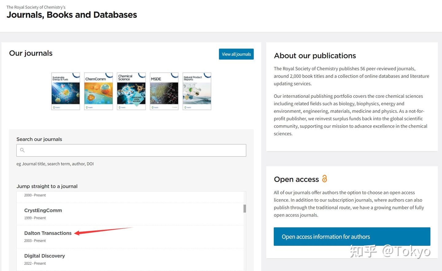 文献检索案例5(RSC期刊) - 知乎