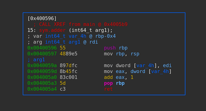 全功能的二进制文件分析工具 Radare2 指南 | Linux 中国 - 知乎