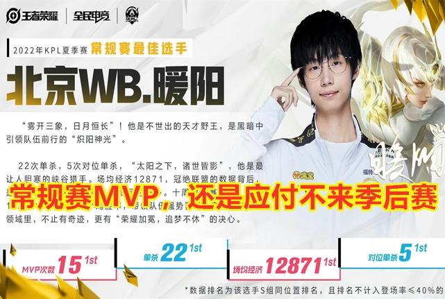 狼队力克WB挺进胜者组决赛，暖阳全程隐形，常规赛MVP有水分吗？ - 知乎
