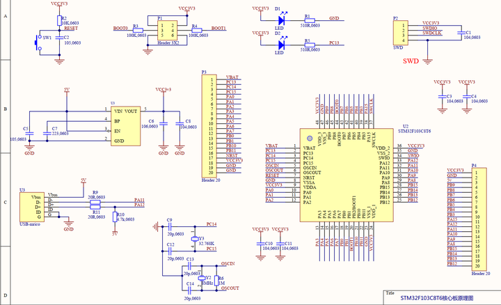 【STM32】STM32最小系统及电路基本原理 - 知乎