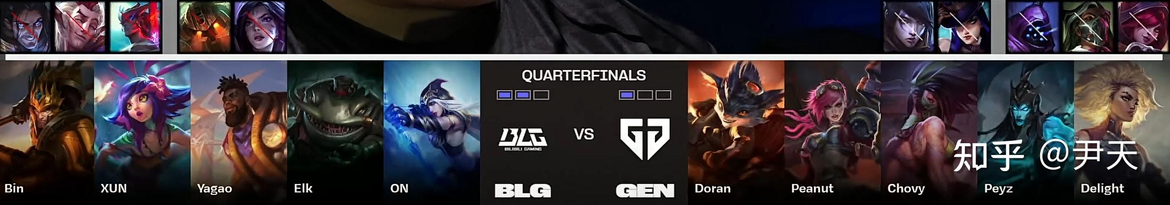 S13 淘汰赛 BLG 鏖战五局淘汰 GEN 晋级半决赛，如何评价这场比赛？ - 知乎