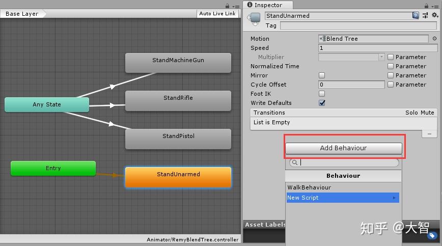 Unity动画系统详解10：子状态机是什么？ - 知乎