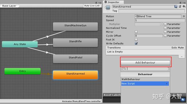 Unity动画系统详解10：子状态机是什么？ - 知乎