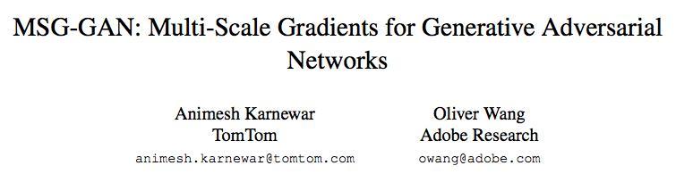 图像合成神器 MSG-GAN入选CVPR2020，超越最先进GAN，稳定多尺度高分辨率 - 知乎