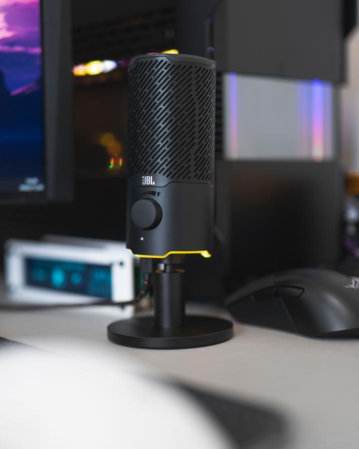 颜值与实力兼备——JBL Quantum Steam Mic USB 专业电容麦克风开箱使用分享 - 知乎