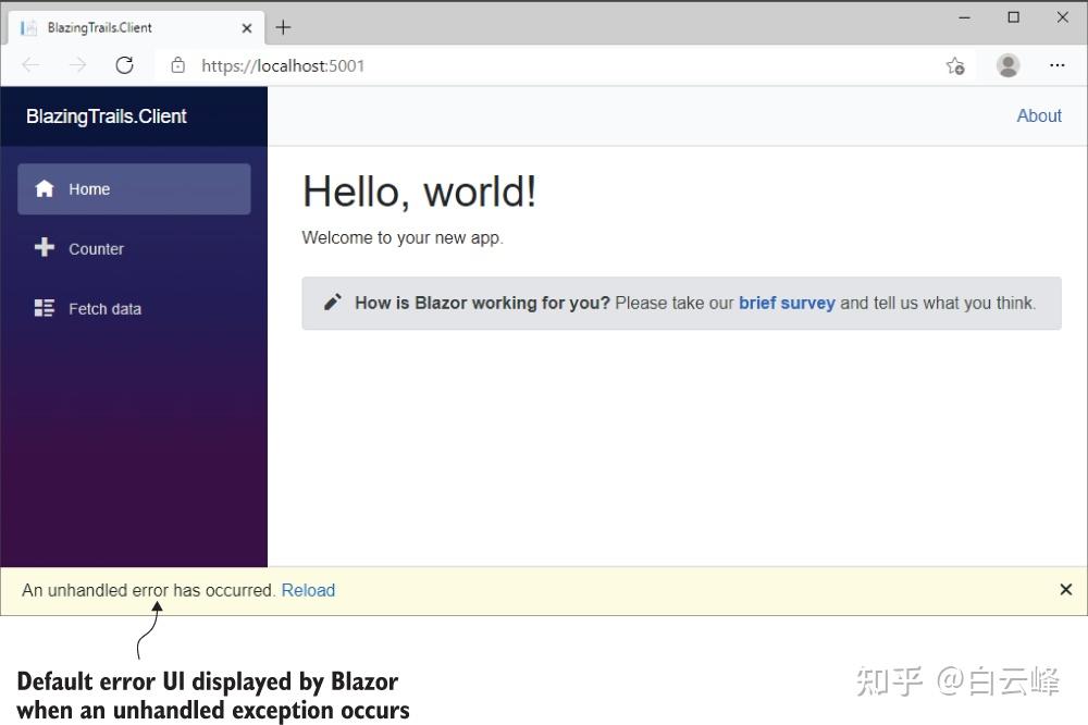 Blazor 实战 4：你的第一个Blazor应用（2） - 知乎