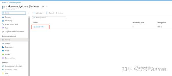 Azure Openai 入门教程 Semantic Kernel 篇 :结合 Azure 认知搜索实现内部数据 Gpt 上 知乎