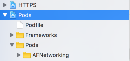 使用CocoaPods安装AFNetworking并测试 - 知乎