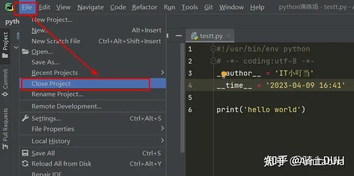 PyCharm 2023.1.2版本关闭后一直显示正在关闭项目 - 知乎