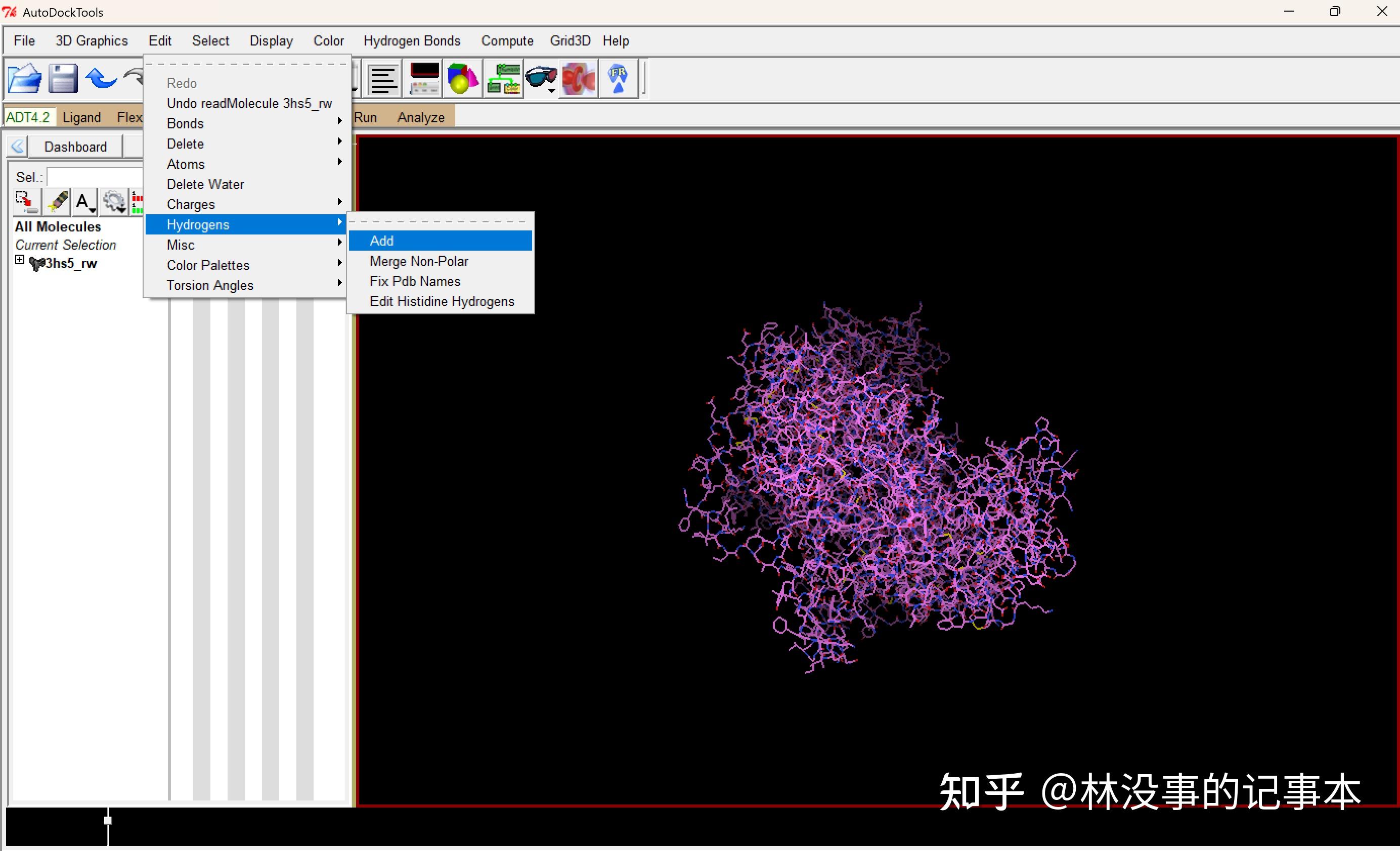 AutoDock进行分子对接 - 知乎