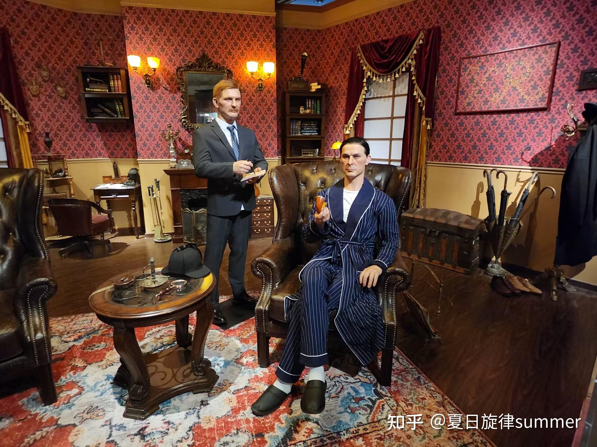 福尔摩斯沉浸式主题展5 进入福尔摩斯住处——贝克街221b号内室 知乎