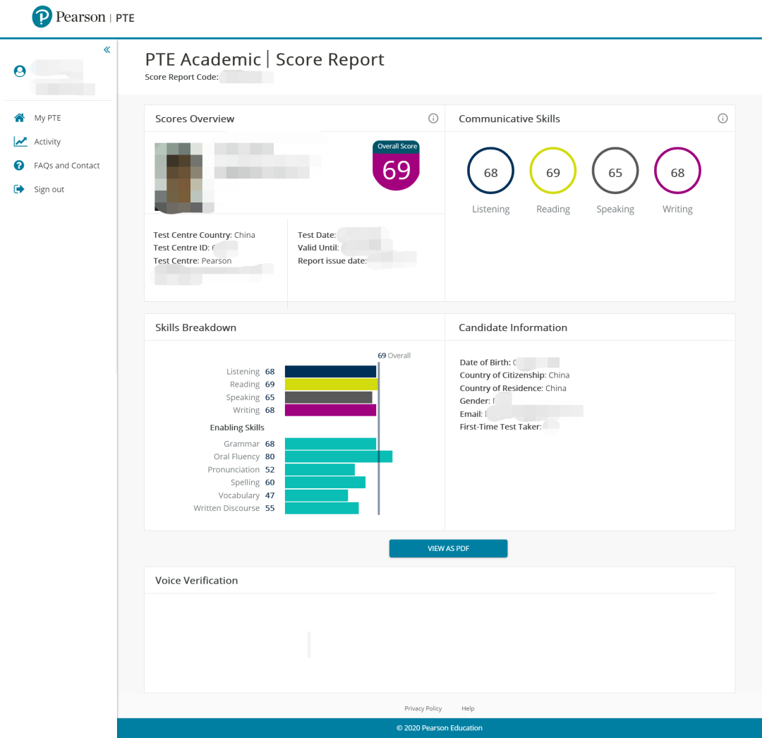 【官方】最新 PTE 官网使用指南：账户合并！新版成绩单！ - 知乎