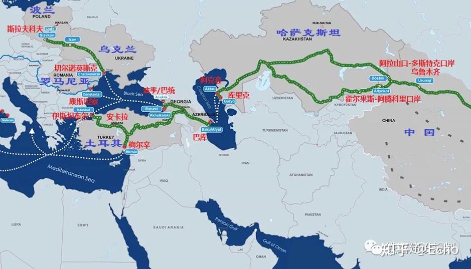 跨里海国际运输走廊（TITR） - 知乎