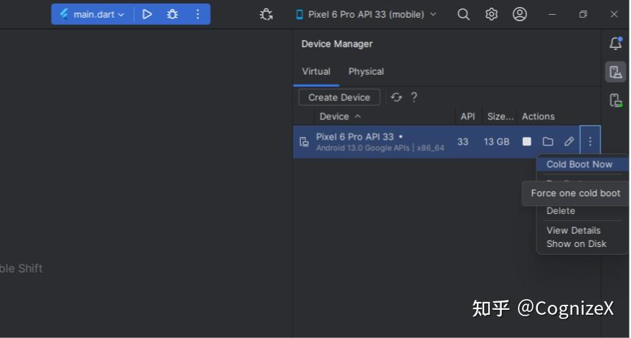 Flutter+Github后Error connecting to the service protocol: failed to connect to http://127.0.0.1 ...
