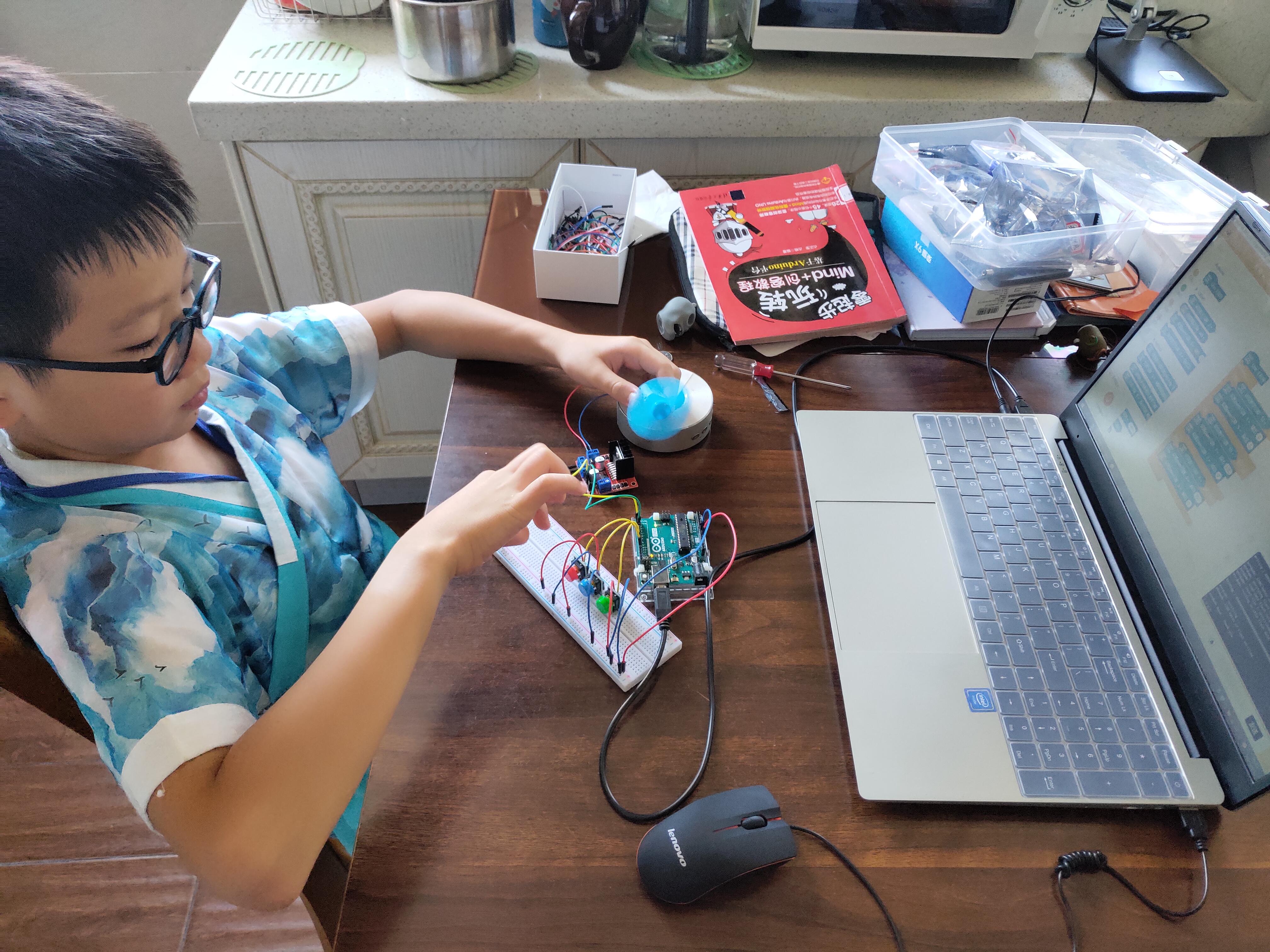 Mind+Arduino实验12 制作调档风扇 - 知乎