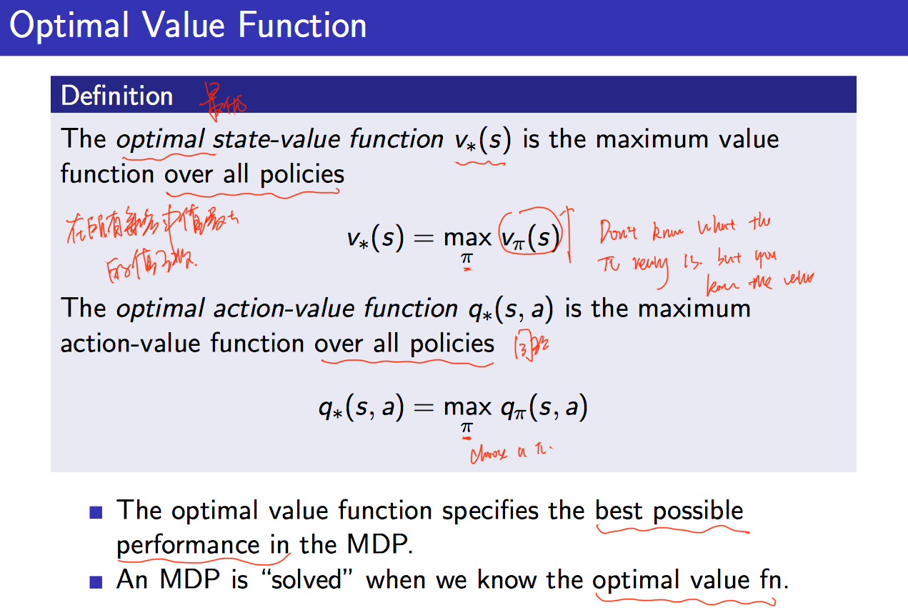 马尔科夫决策过程之最优价值函数与最优策略 - 知乎