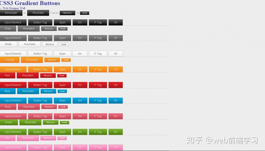 （收藏）漂亮的css button样式汇总 - 知乎