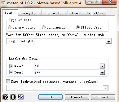 Stata实现meta分析的敏感性分析，metainf和metaninf有什么区别 - 知乎