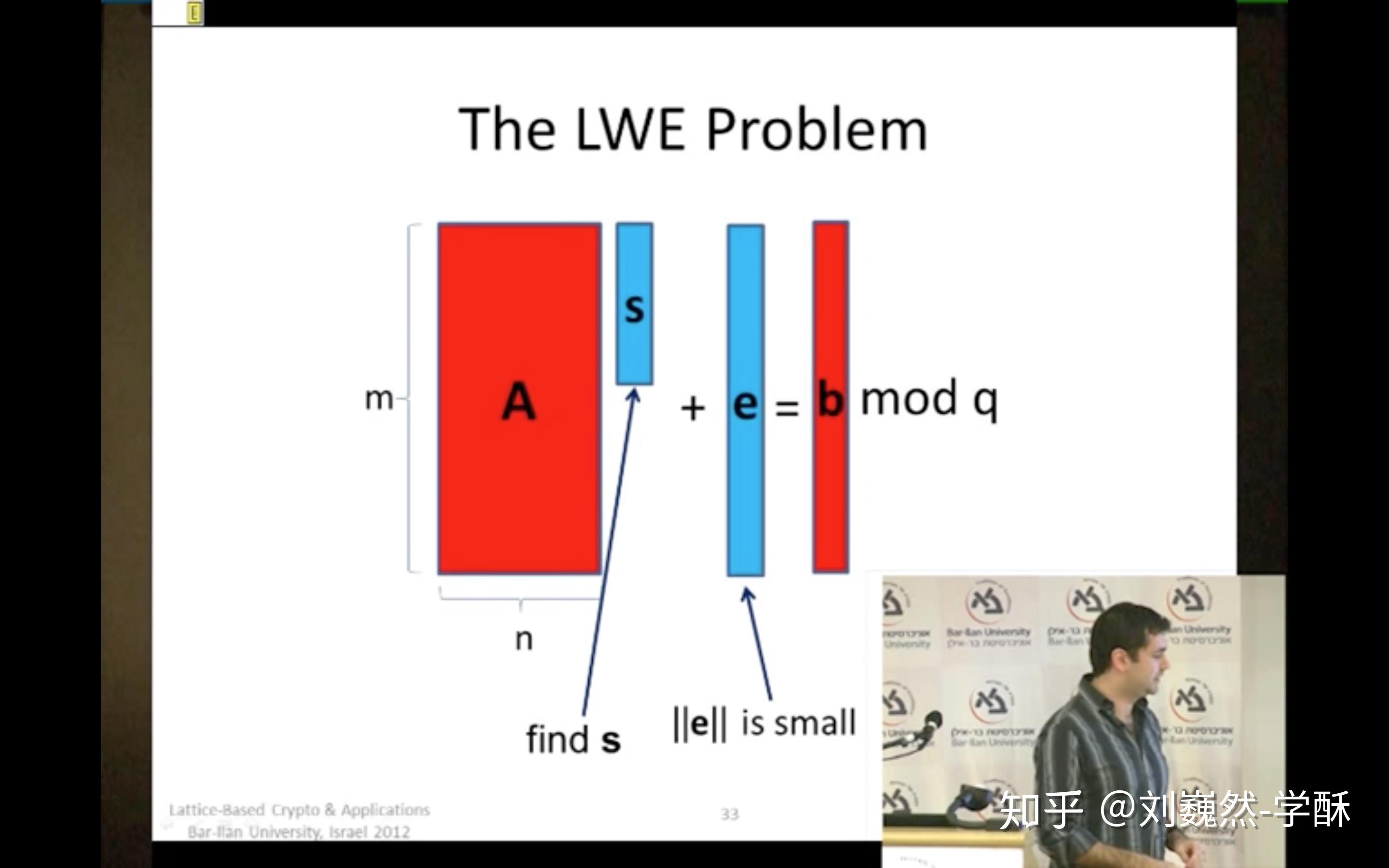 2012年BIU密码学冬令营-04-Basic Cryptanalysis-第2部分 - 知乎