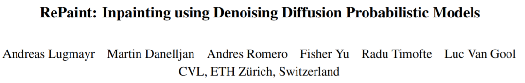 solve蒙版——RePaint，基于 DDPM修复方法 - 知乎