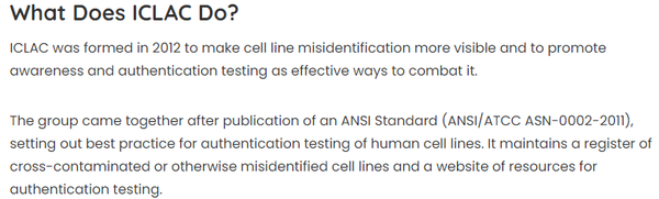 最新！ICLAC关于人源细胞STR鉴定(Human Cell Lines STR Authentication)的相关指南 - 知乎