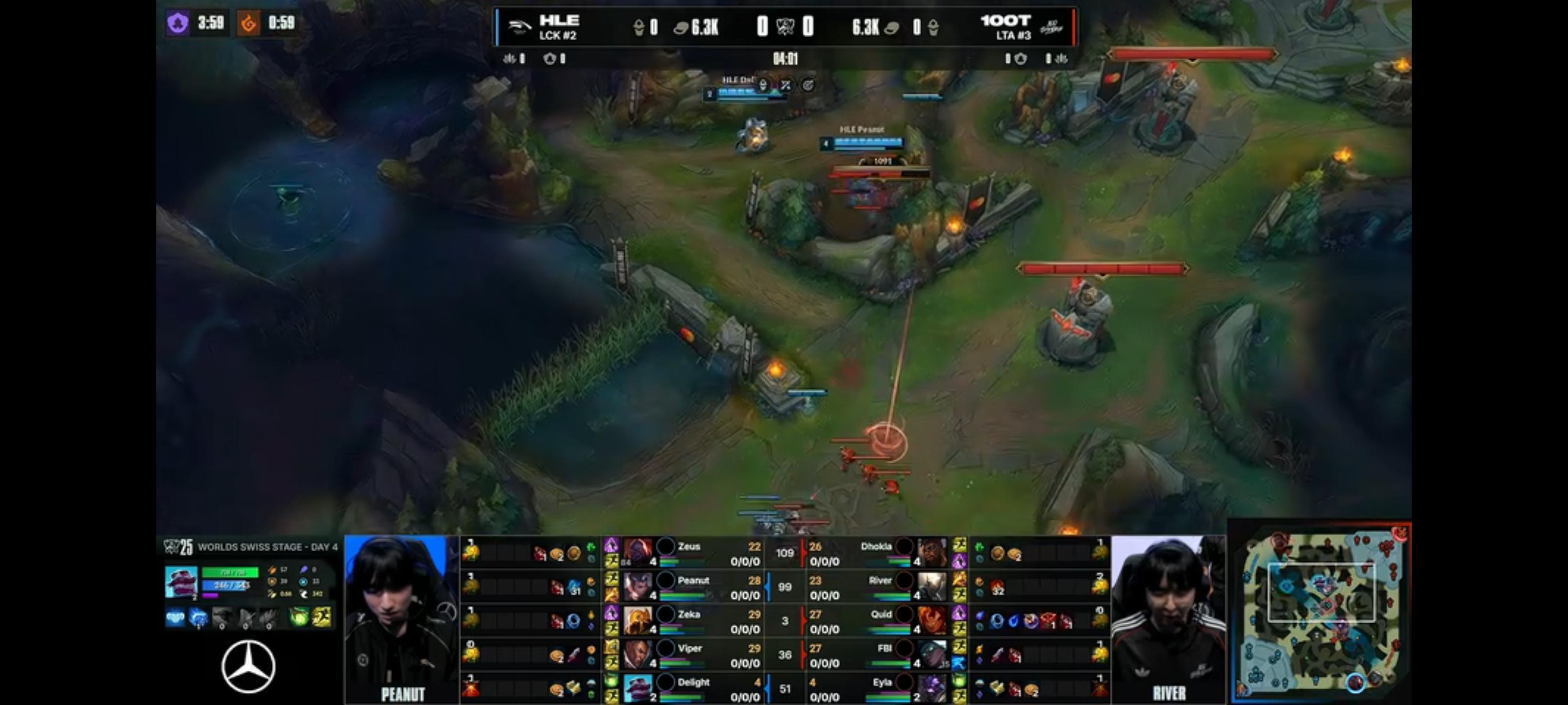 S15 瑞士轮 1-1 组 100T 0:1 不敌 HLE，如何评价这场比赛？ - 知乎