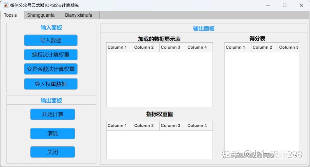 基于MATLAB的TOPSIS法计算App - 知乎