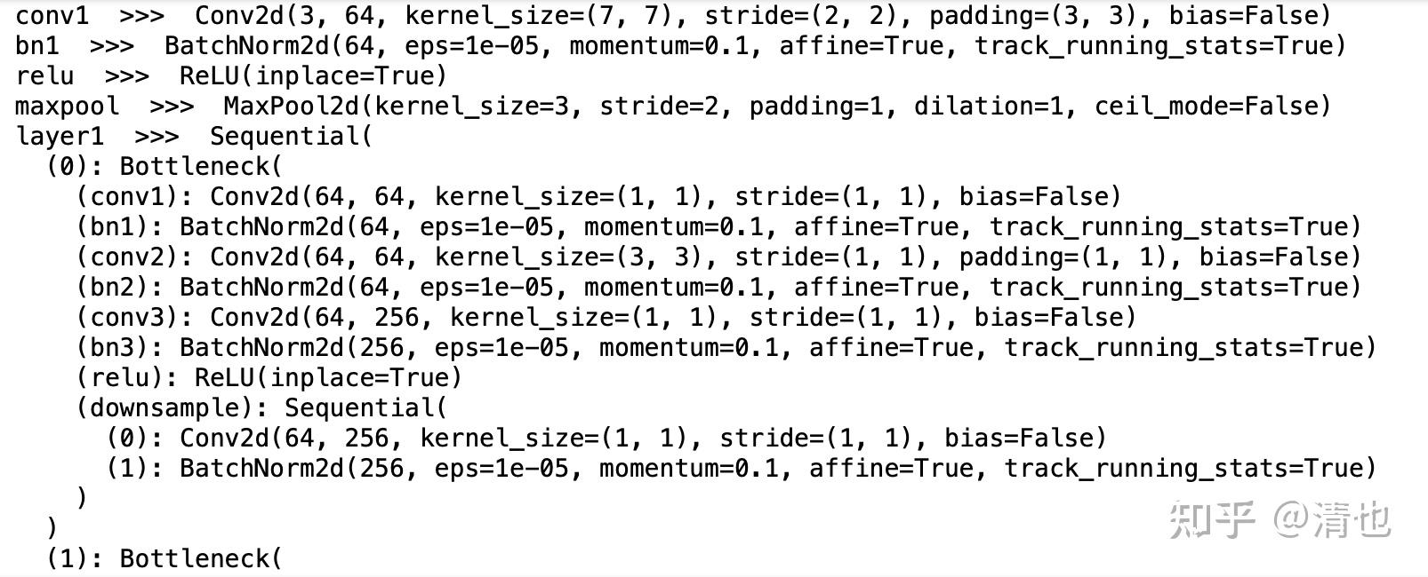 Pytorch-03 查看遍历网络模型结构和参数 - 知乎