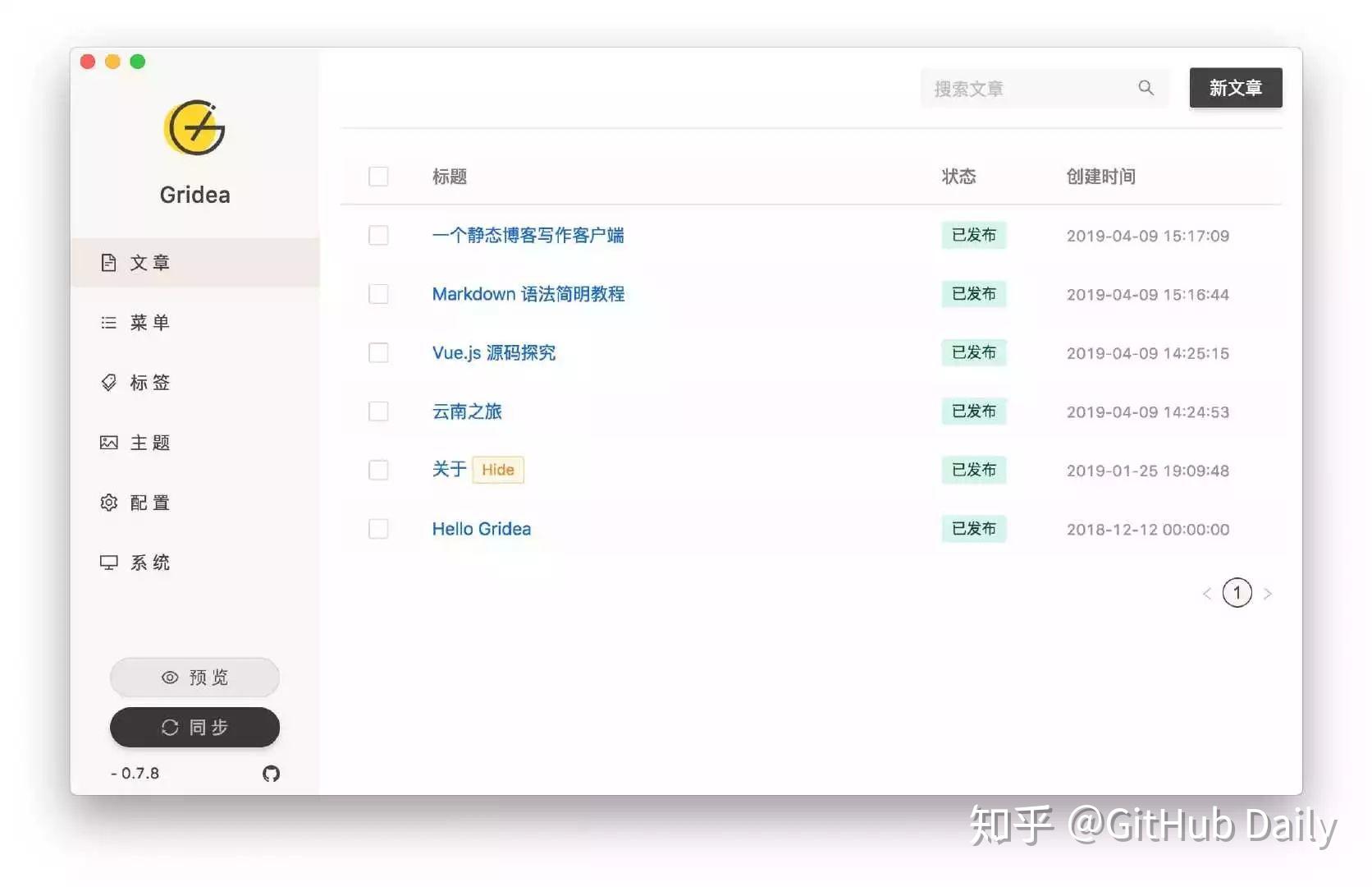 程序员都在 GitHub 上开源过哪些高颜值的 Markdown 客户端？ - 知乎