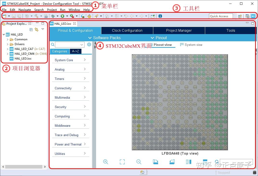 《STM32MP1 M4裸机CubeIDE开发指南》第四章 STM32CubeIDE的使用 - 知乎