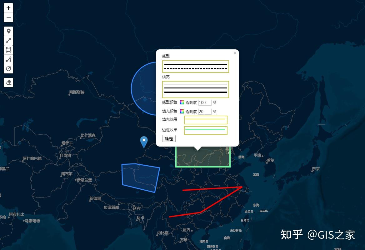 leaflet结合Leaflet-Geoman插件实现绘制以及动态配置样式(附源码下载) - 知乎