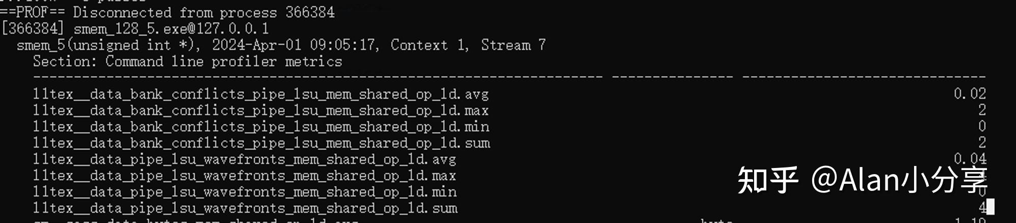 搞懂 CUDA Shared Memory 上的 bank conflicts 和向量化指令（LDS.128 / float4）的访存特点 - 知乎