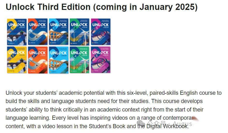 浅析剑桥大学出版社即将推出的Unlock第三版 - 知乎