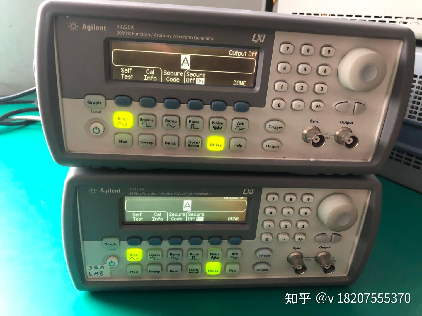 Agilent安捷伦33220A函数发生器 - 知乎