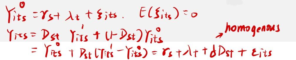 高级计量经济学Ⅱ-8.(1)Difference-in-Differences（DID） - 知乎