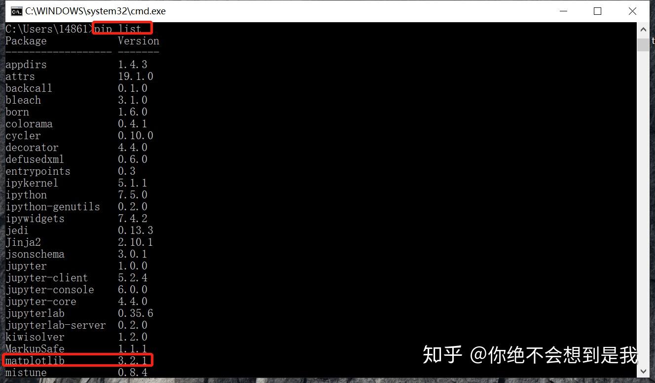 Python|如何安装matplotlib？ - 知乎