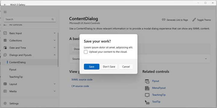 WinUI3 ContentDialog开发教程 - 知乎