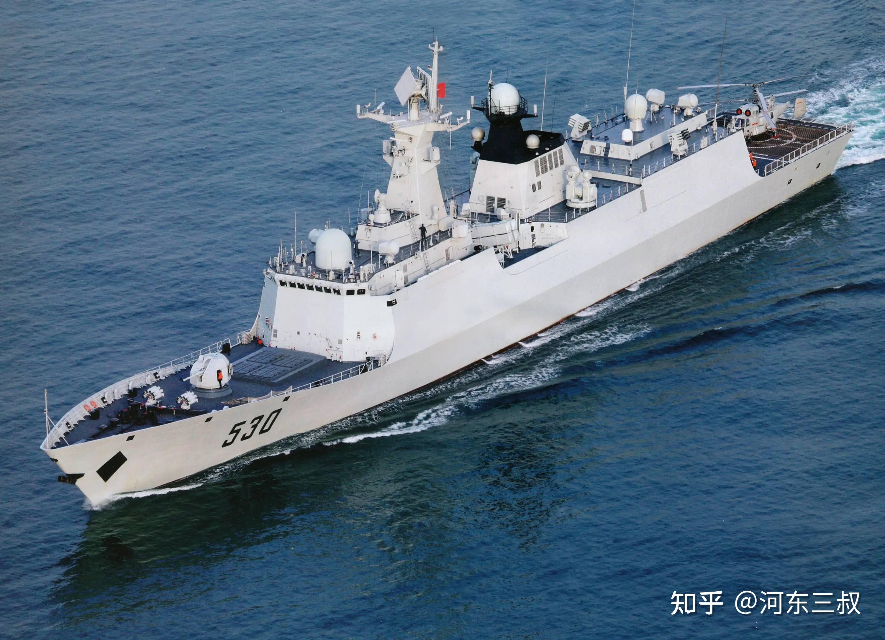 054B呼之欲出，排水量或超6000吨，48单元垂发战斗力堪比驱逐舰 - 知乎