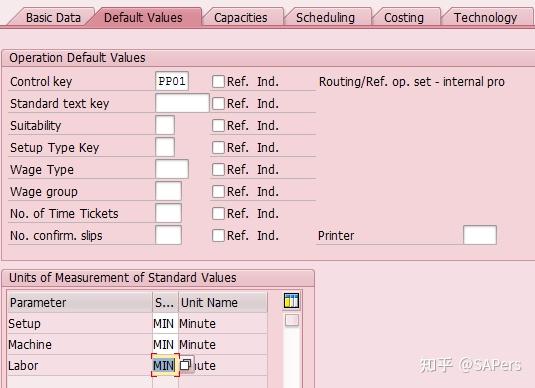 SAP PP课程 2.4 工作中心 - 知乎