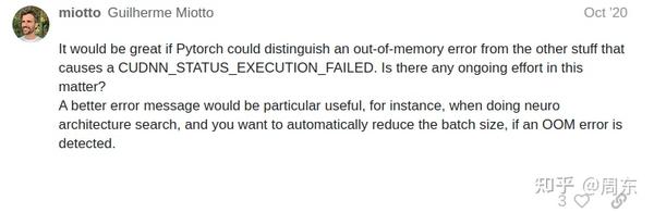 cuDNN error：CUDNN_STATUS_EXECUTION_FAILED - 知乎