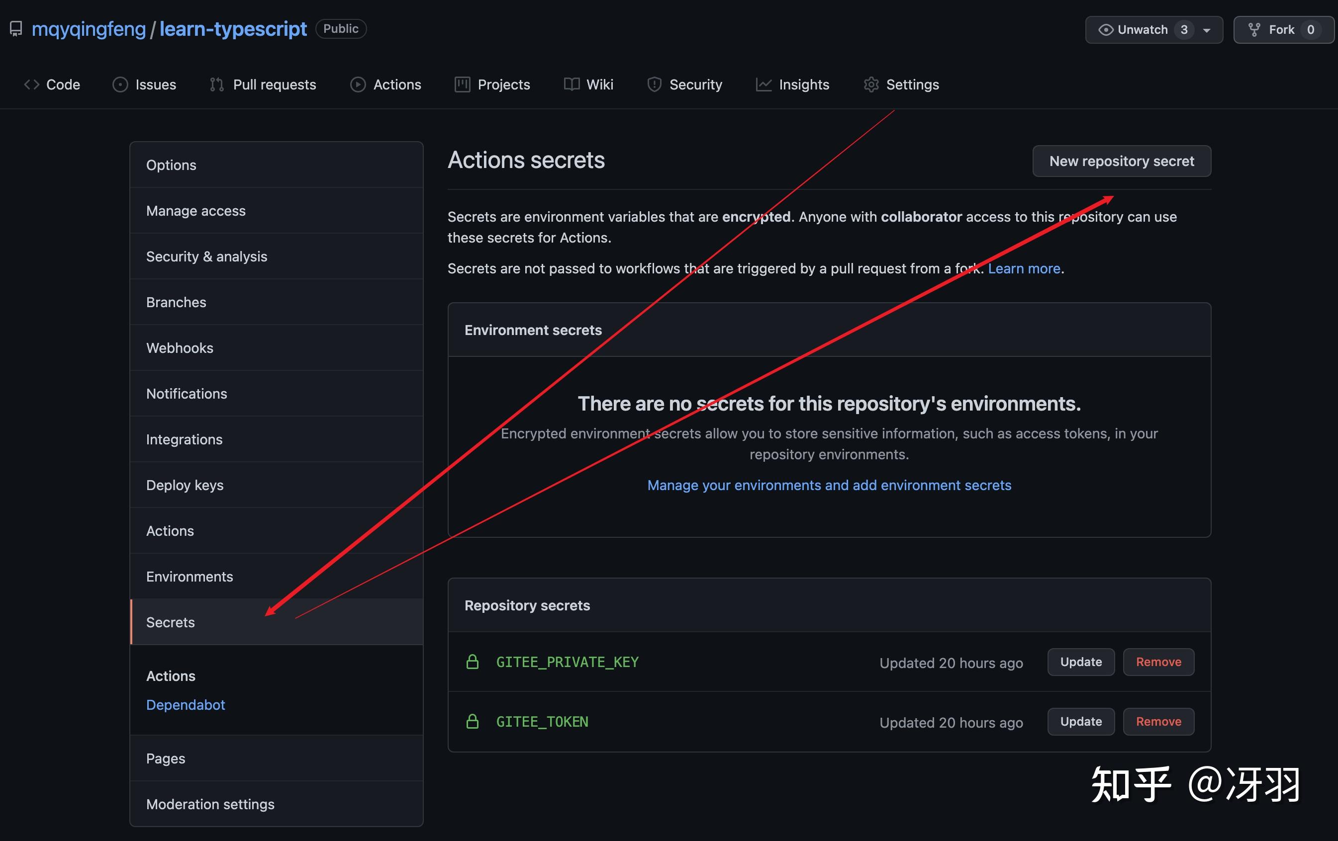 一篇教你代码同步 Github 和 Gitee - 知乎